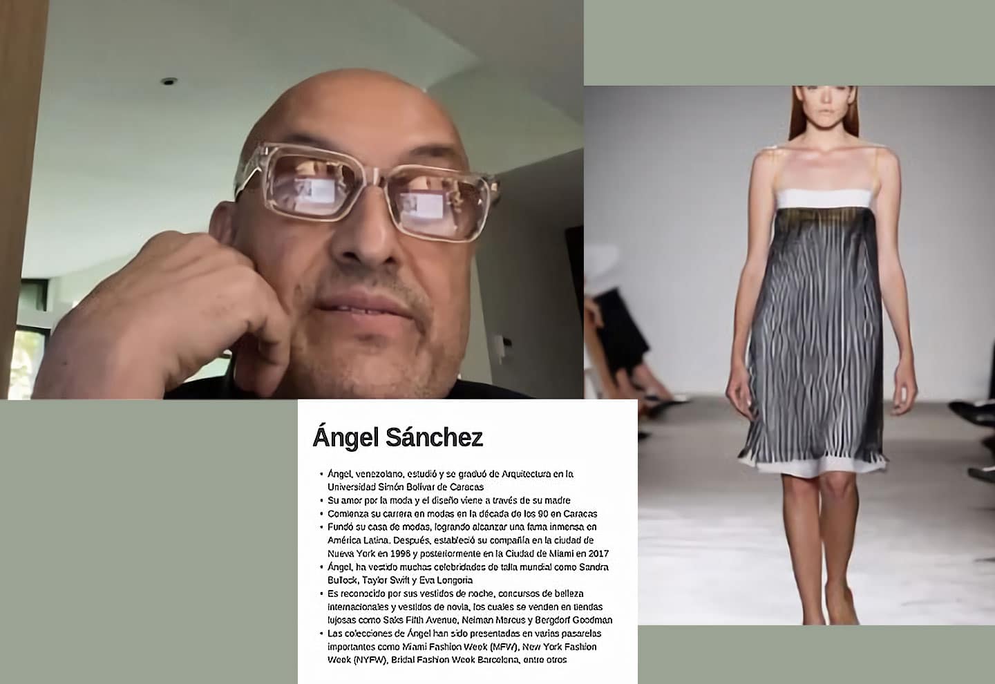 10 reflexiones del diseñador Ángel Sánchez sobre Fashion Law ...